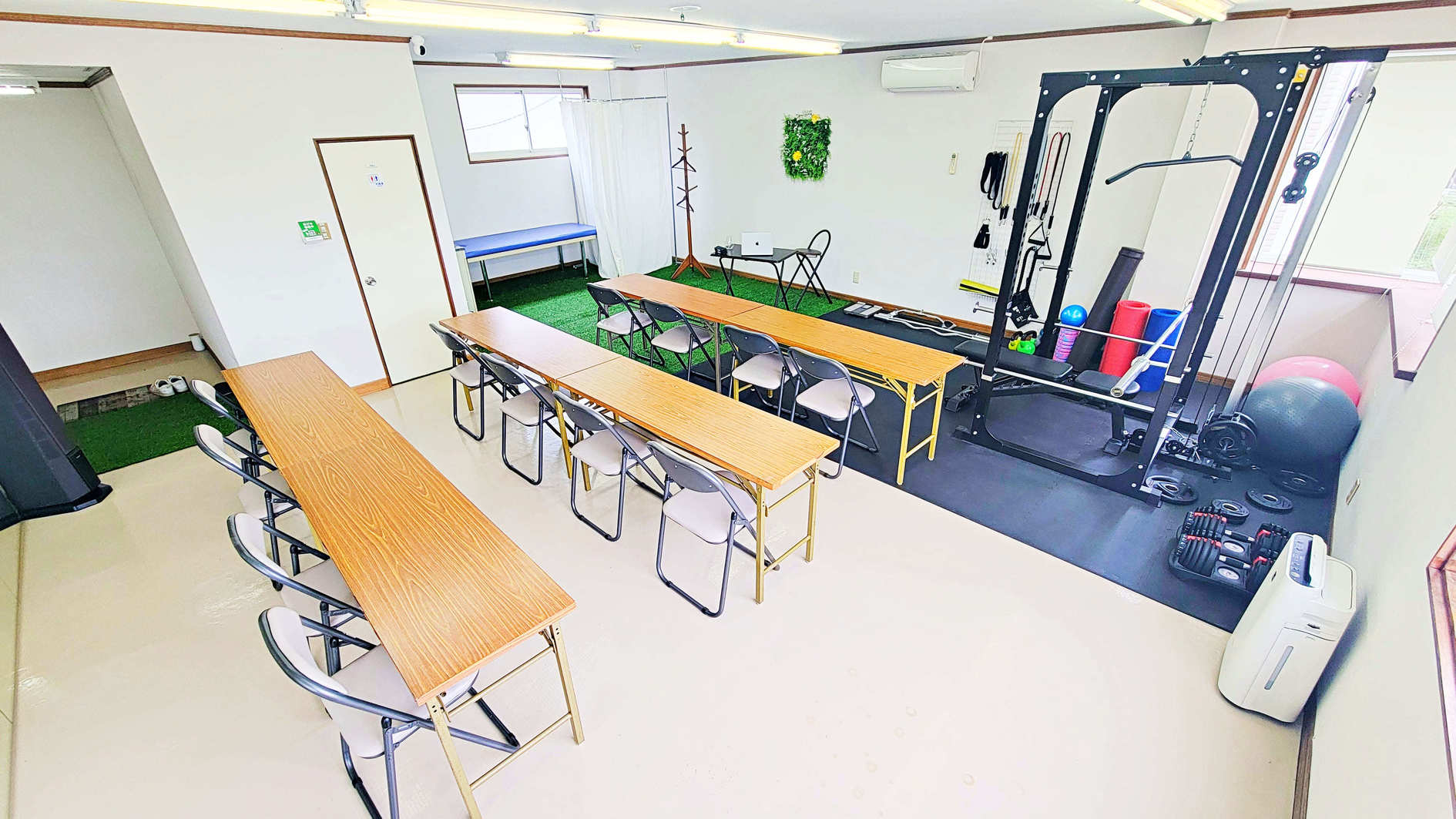 🌱芝生に寝転がれるレンタルジム🌱塩尻、松本のパーソナルトレーニングジム💪【貸し会議室】【ヨガ】【フィットネス】に｜カリマ塩尻の写真10