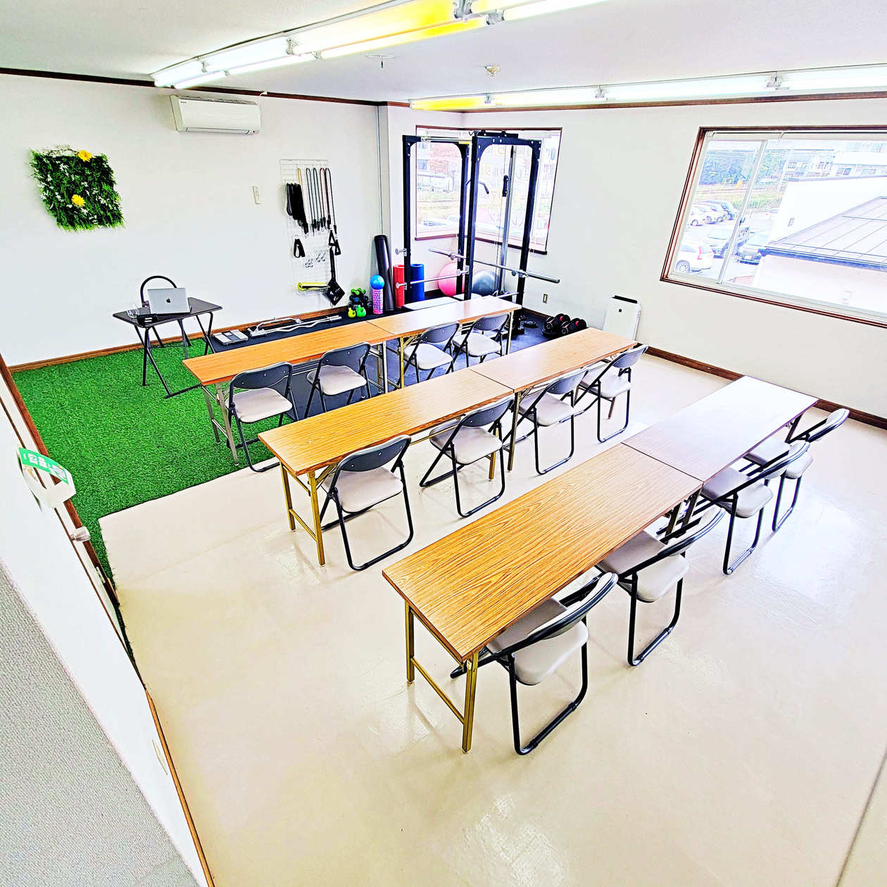 🌱芝生に寝転がれるレンタルジム🌱塩尻、松本のパーソナルトレーニングジム💪【貸し会議室】【ヨガ】【フィットネス】に｜カリマ塩尻の写真25