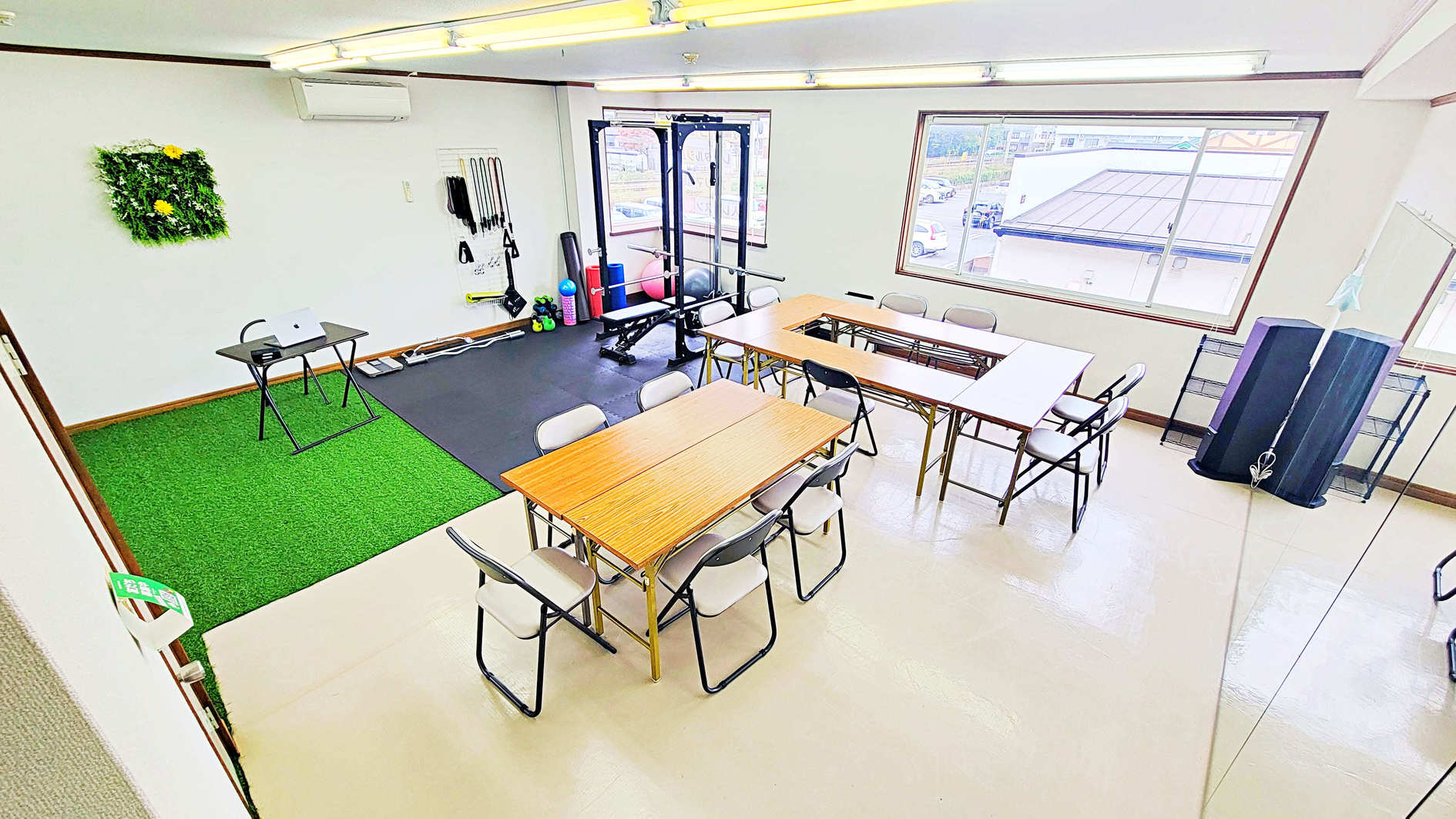 🌱芝生に寝転がれるレンタルジム🌱塩尻、松本のパーソナルトレーニングジム💪【貸し会議室】【ヨガ】【フィットネス】に｜カリマ塩尻の写真23