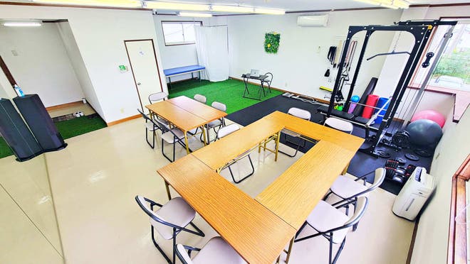 🌱芝生に寝転がれるレンタルジム🌱塩尻、松本のパーソナルトレーニングジム💪【貸し会議室】【ヨガ】【フィットネス】に|カリマ塩尻の写真8