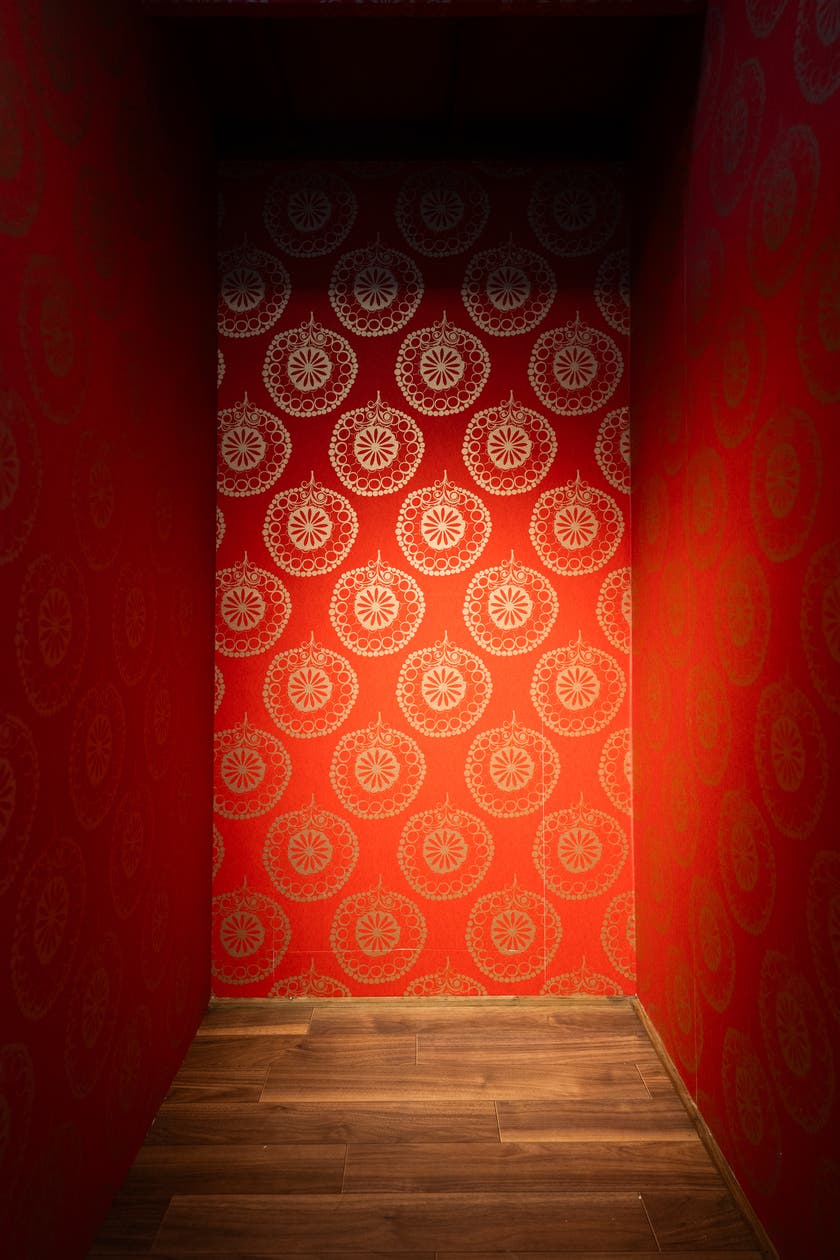 2号店 西新宿駅1分撮影スタジオ📷/機材無料📹/背景紙・モニターあり/真紅ベルベット/デザイナーズ家具🪑の写真8