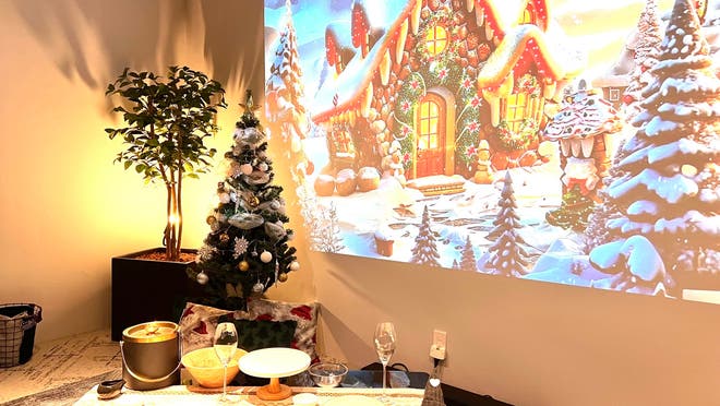 クリスマス🎄忘年会🎉大人の秘密基地㊙️|120㌅大画面|映画見放題|高音高画質|無料設備多数|ゴミ捨てオプションあり🚮の写真1