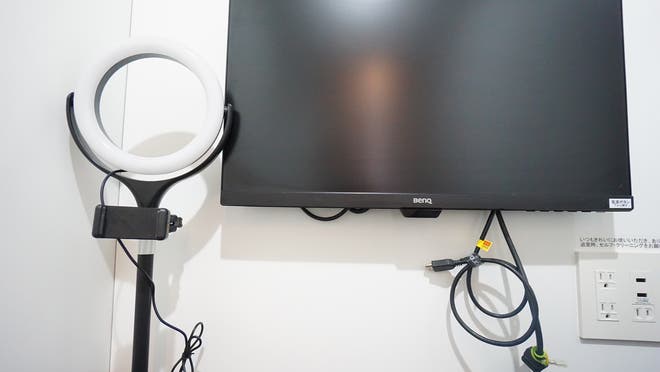 <cocony武蔵小杉 南口店No.6>武蔵小杉駅徒歩4分🚃1人用個室🚪光回線Wi-Fi📶モニター🖥電源🔌⚡️テレワーク/面接の写真5