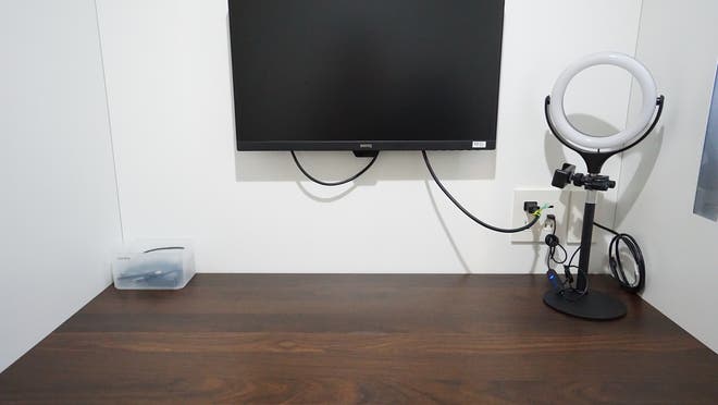 <cocony武蔵小杉 北口店No.2>武蔵小杉駅徒歩2分🚃1人用個室🚪光回線Wi-Fi📶モニター🖥電源🔌⚡️テレワーク/面接の写真3