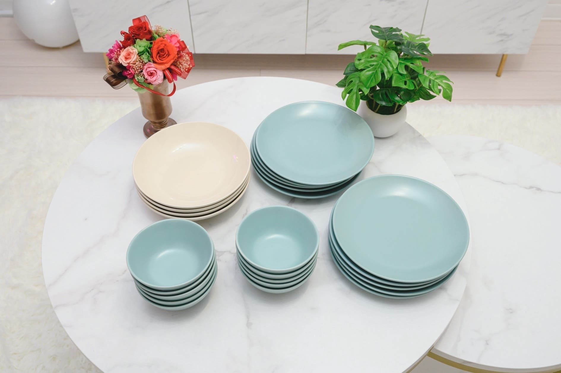 ✨💕特別なデート/女子会に大人気💕✨ 防犯カメラ🙅‍♀️お子さまグッズ完備👦👧ティファニーブルーと白🤍大迫力の100㌅🎥💕の写真22