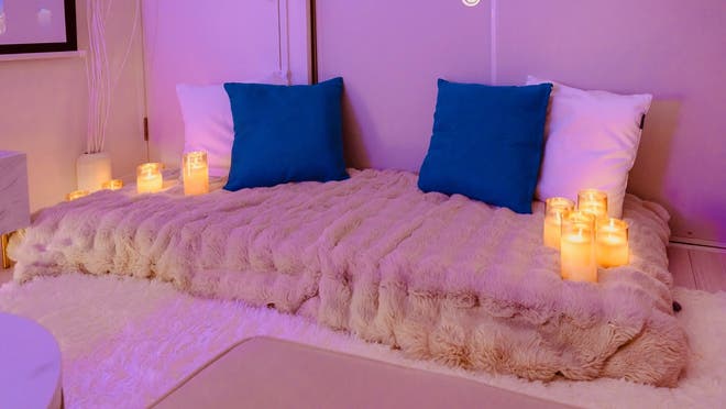 ✨💕特別なデート/女子会に大人気💕✨ 防犯カメラ🙅♀️お子さまグッズ完備👦👧ティファニーブルーと白🤍大迫力の100㌅🎥💕の写真28