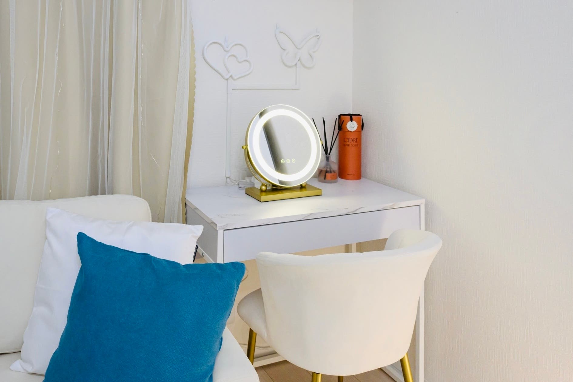 ✨💕特別なデート/女子会に大人気💕✨ 防犯カメラ🙅‍♀️お子さまグッズ完備👦👧ティファニーブルーと白🤍大迫力の100㌅🎥💕の写真27