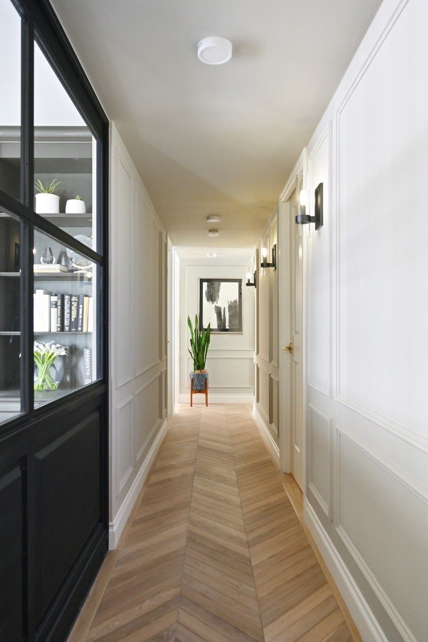 南側/自然光◎/モダンクラシック/海外風/ヘリンボーン/大理石/キッチン／ハウススタジオの写真4