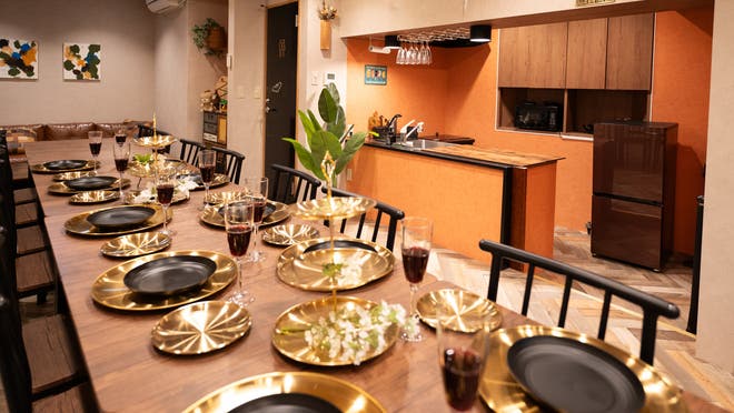 クリスマス🎄忘年会🎉【渋谷新宿からアクセス良好🌈】最大28名!ゴミ回収OP有🧹カウンターキッチン🍳の写真9