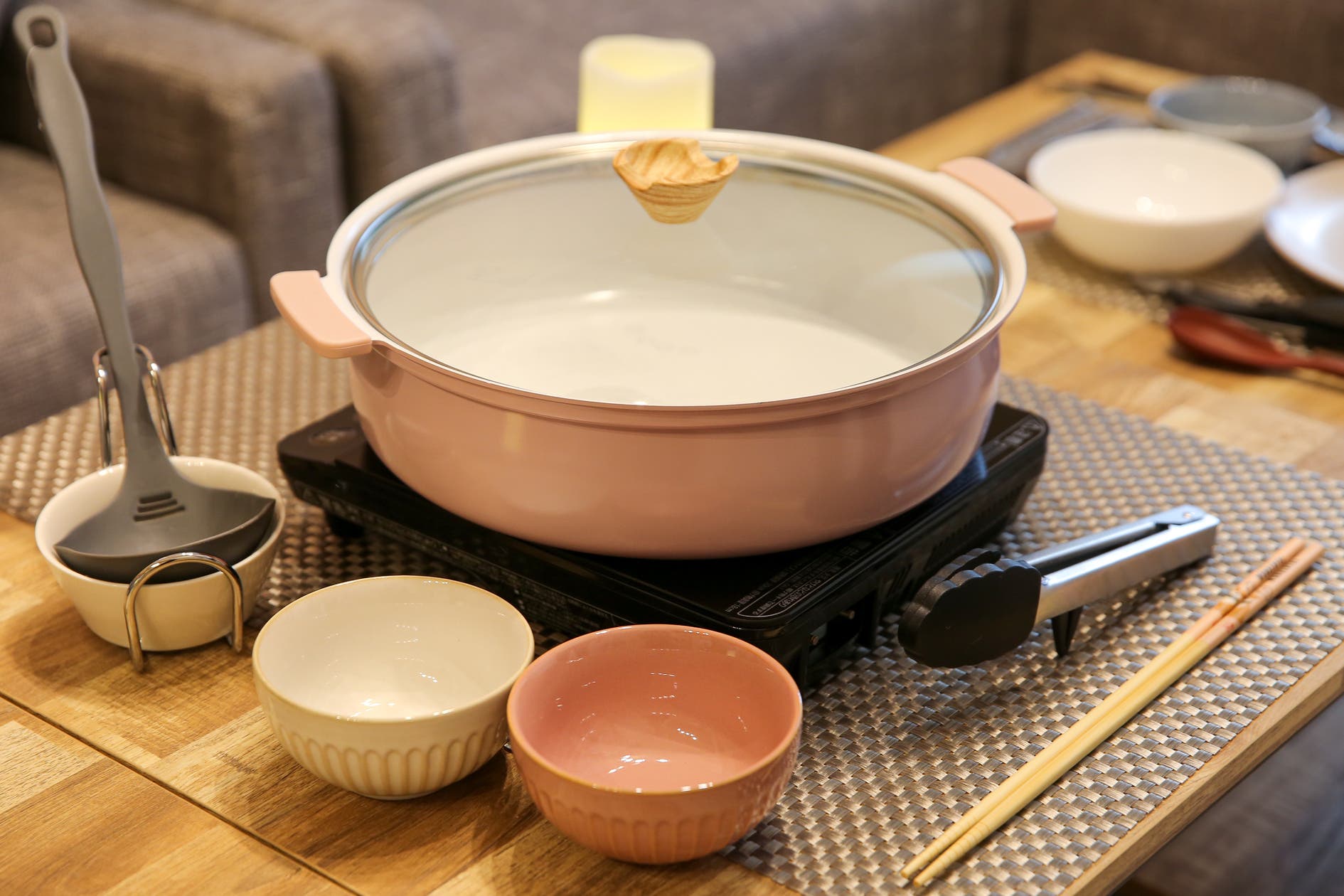 IH対応鍋＆1口IHクッキングヒーター【1100円／回】の画像1