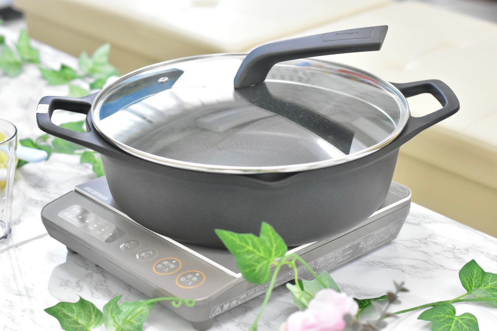 ⑤卓上IHヒーターとお鍋セットの画像1