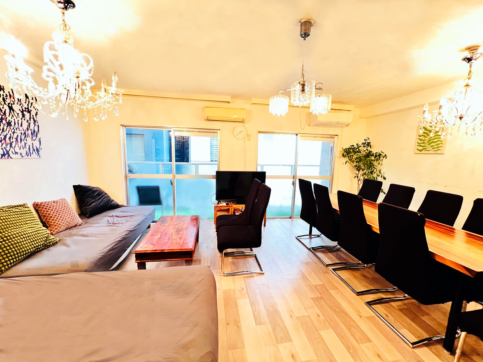 梅田徒歩圏内⭐️飲食プランでゴミ処理無料🌟南森町駅チカ⭐️最大23名😃24時間利用🆗の写真2