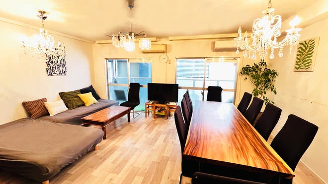 梅田徒歩圏内⭐️飲食プランでゴミ処理無料🌟南森町駅チカ⭐️最大23名😃24時間利用🆗の写真3