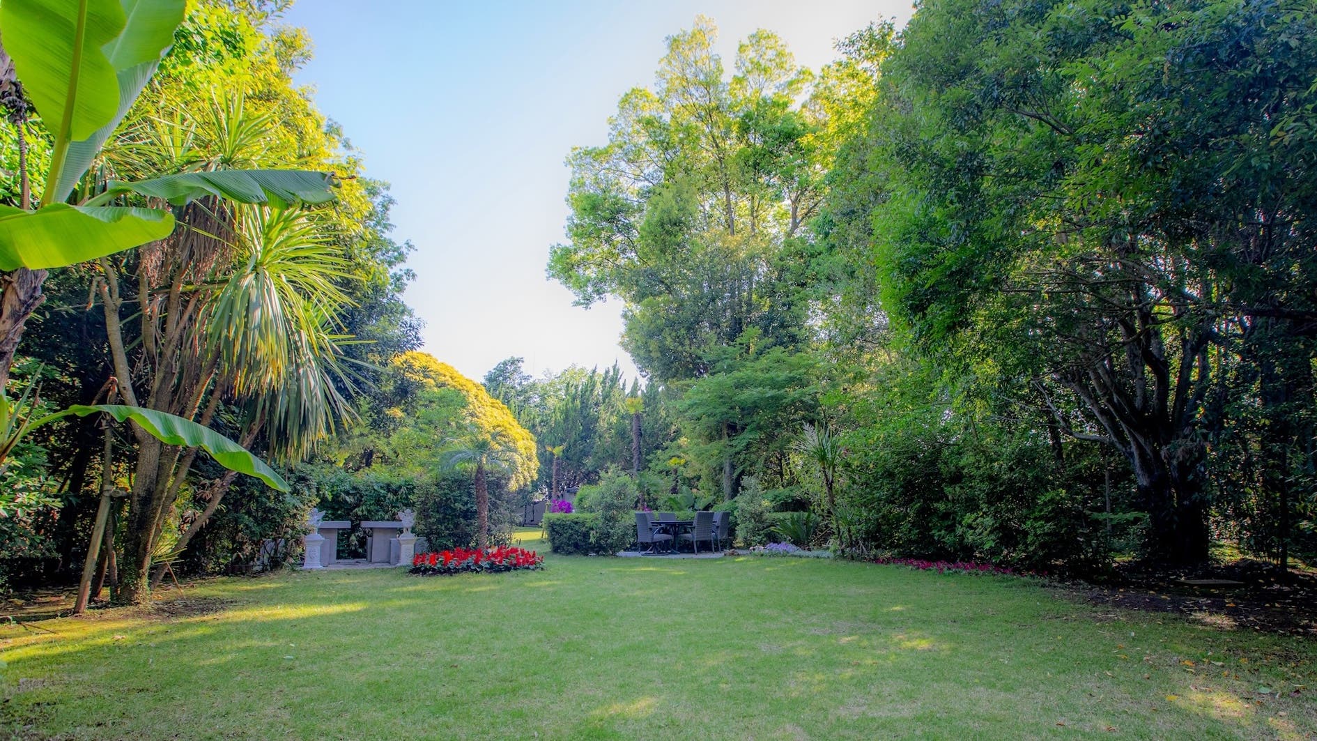 天然芝や竹林が魅力のスタジオです。の写真12