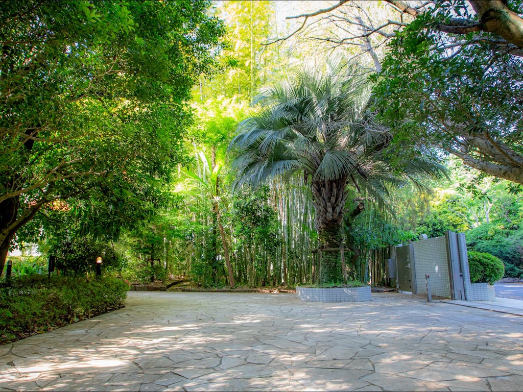 天然芝や竹林が魅力のスタジオです。の写真16