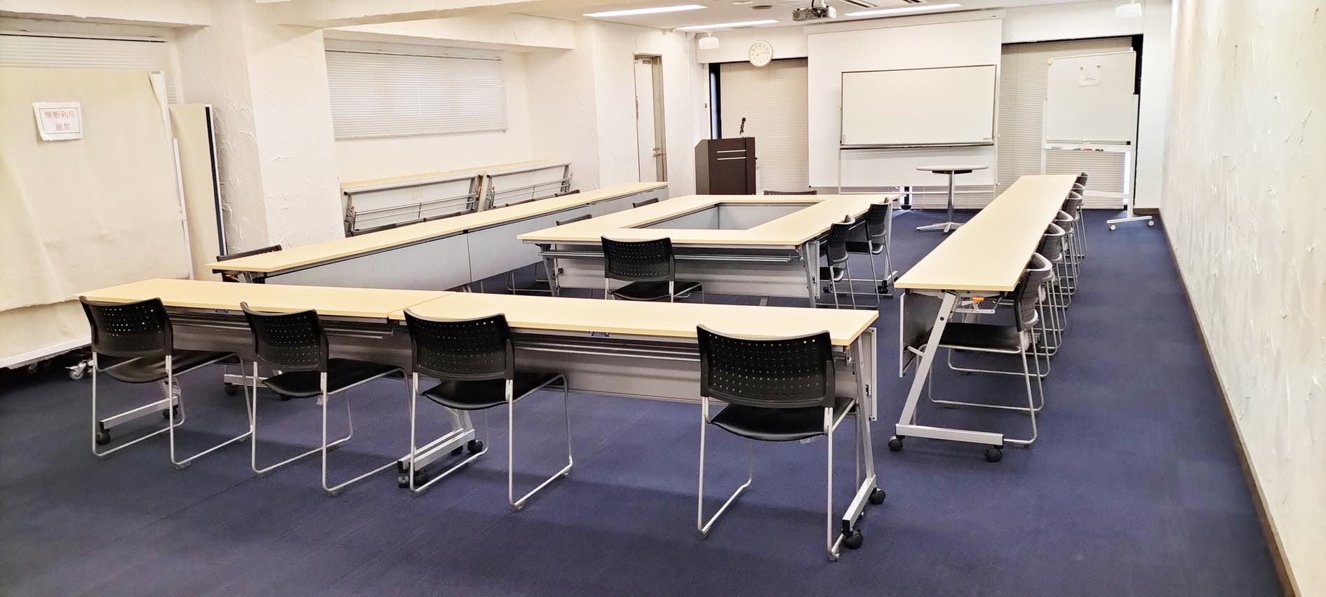 2号室【四ツ橋・心斎橋エリア！駅から徒歩0秒！】スクール形式６０名まで。無料備品も多数！同ビル内に複数会場の写真23