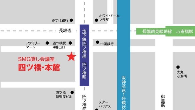 2号室【四ツ橋・心斎橋エリア!駅から徒歩0秒!】スクール形式60名まで。無料備品も多数!同ビル内に複数会場の写真12