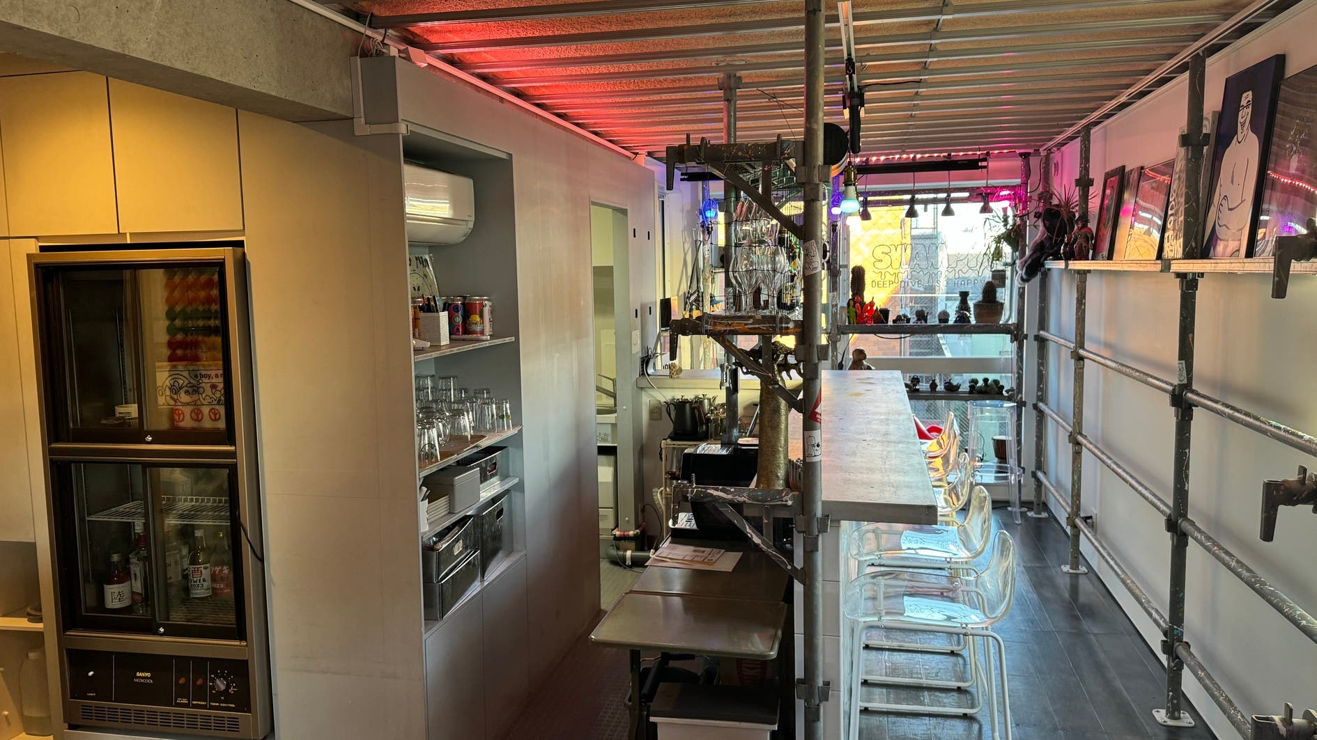 西大井駅から徒歩4分のマンション内にある隠れ家的バー＜調理＆BAR設備完備＞の写真1