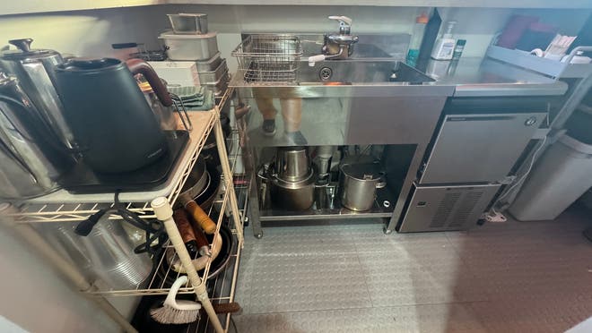 西大井駅から徒歩4分のマンション内にある隠れ家的バー<調理&BAR設備完備>の写真7