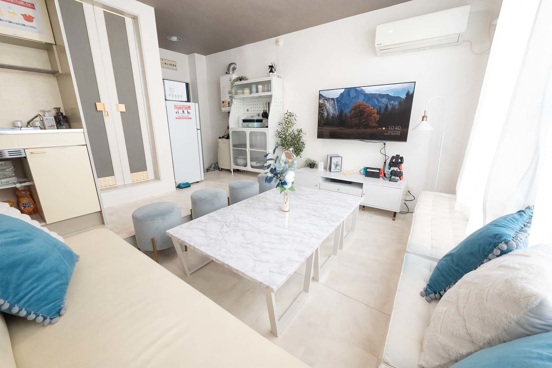 NEW🎉クリスマス🎄最大15名🉐駅2分🚋忘年会🍺大人気ゲーム機🎮女子会💗タコパ🐙24H🏪waffle新大阪の写真15