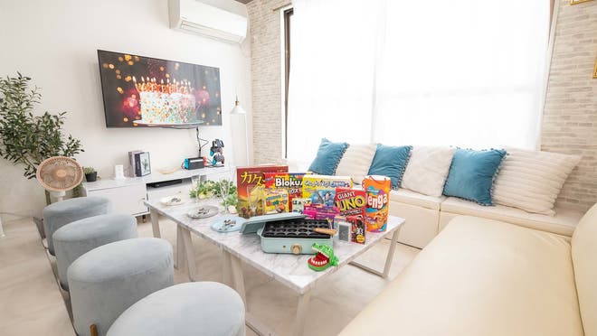 NEW🎉クリスマス🎄最大15名🉐駅2分🚋忘年会🍺大人気ゲーム機🎮女子会💗タコパ🐙24H🏪waffle新大阪の写真5