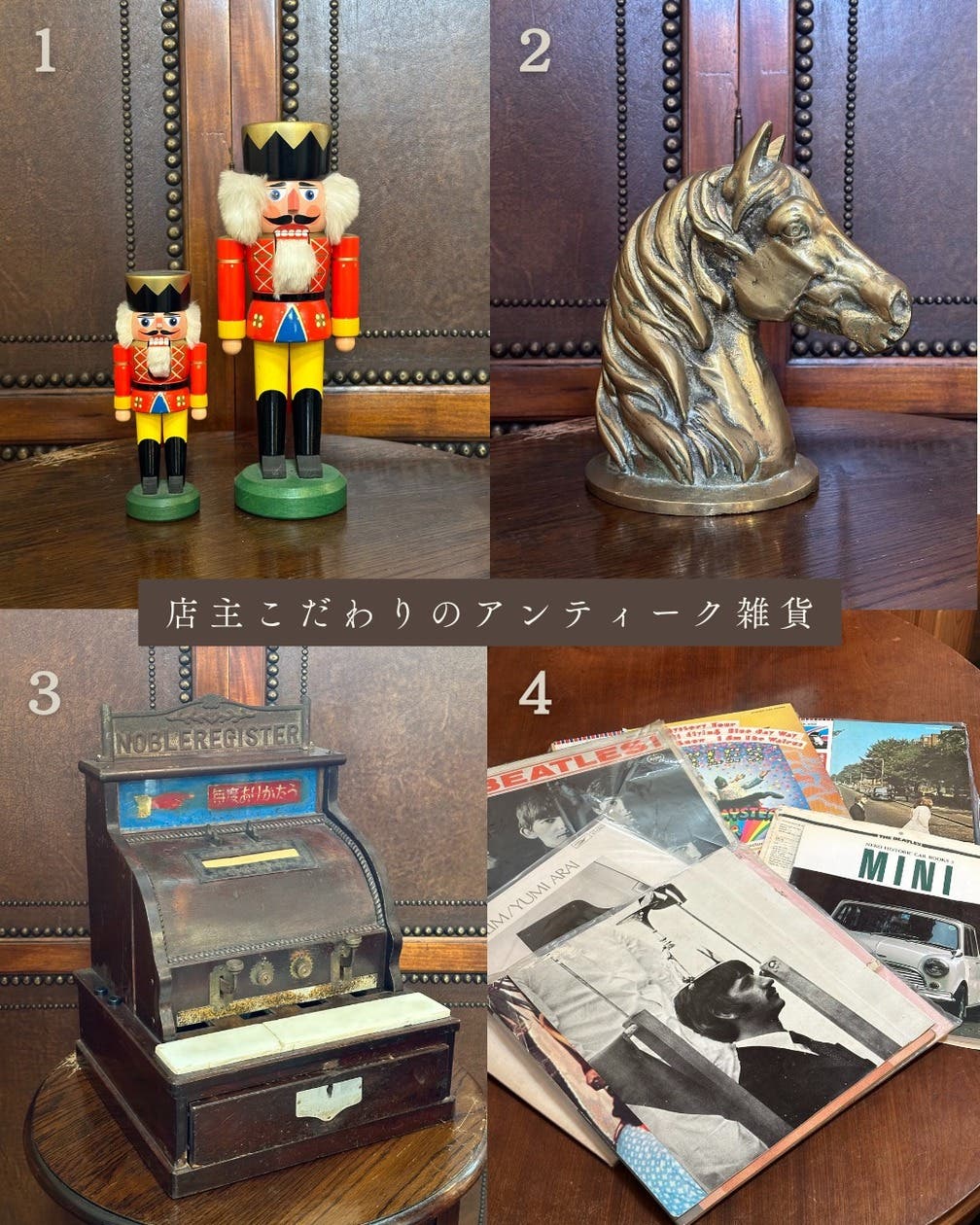 ≪福生駅 / 駐車場あり≫ 店主こだわりのアンティーク家具に囲まれた異空間 ▪️2024.11 startの写真20