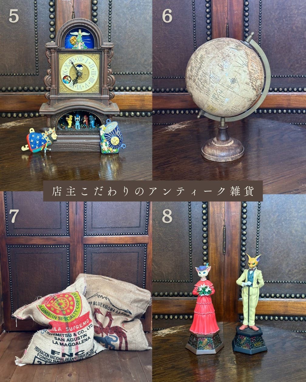 ≪福生駅 / 駐車場あり≫ 店主こだわりのアンティーク家具に囲まれた異空間 ▪️2024.11 startの写真21