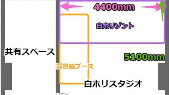 駅直結!雨の日も安心の地下駐車場!船場センタービル内の白ホリスタジオ。推し活・衣装撮影や商品撮影やアーティスト写真に最適!の写真5