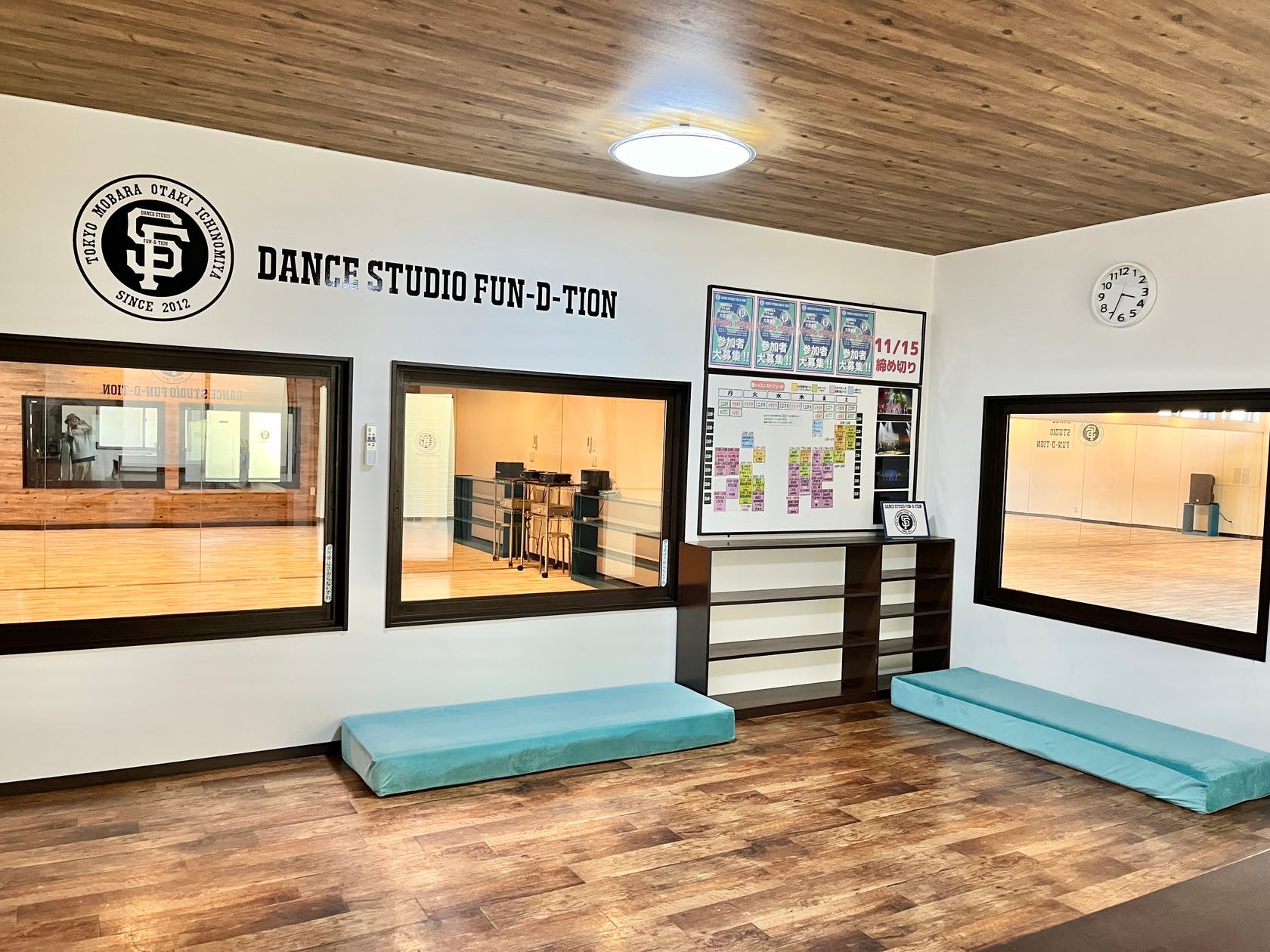 【ミニスタ／9m×5.5m／最大15名】新茂原駅徒歩6分・駐車場35台。ダンスレッスン／舞台／リハーサルなどに最適なスタジオの写真10