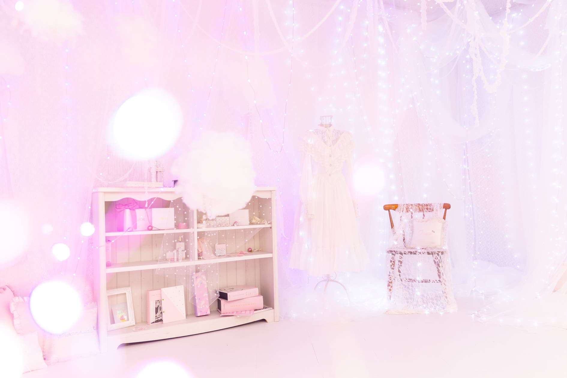 かわいいイルミネーション、女子ゲーミング部屋で可愛い撮影、MVやポートレートやコスプレ、オフ会や女子会、本人不在の誕生日会も！の写真9