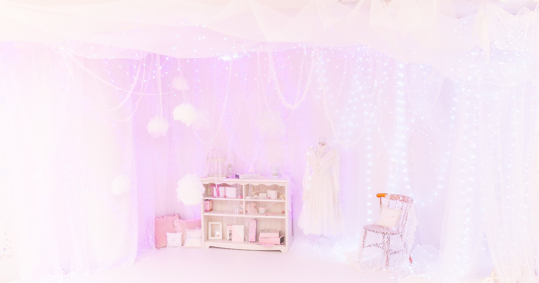 かわいいイルミネーション、女子ゲーミング部屋で可愛い撮影、MVやポートレートやコスプレ、オフ会や女子会、本人不在の誕生日会も！の写真8