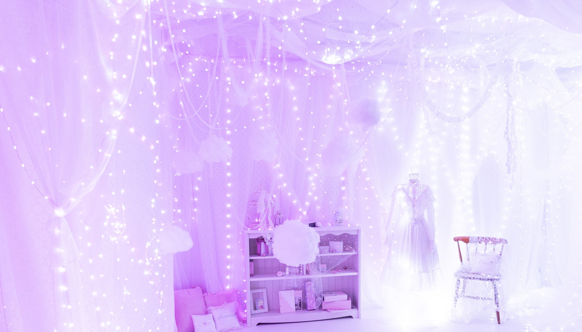 かわいいイルミネーション、女子ゲーミング部屋で可愛い撮影、MVやポートレートやコスプレ、オフ会や女子会、本人不在の誕生日会も！の写真5