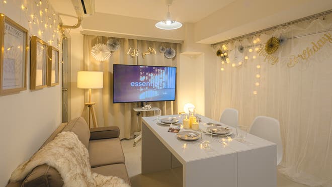 🌈NEWオープン‼推し会にぴったり✨新大久保駅3分/55㌅TV/大人気ゲーム/動画サービス/🌈カラー背景/祭壇/ボドゲ/タコパの写真3