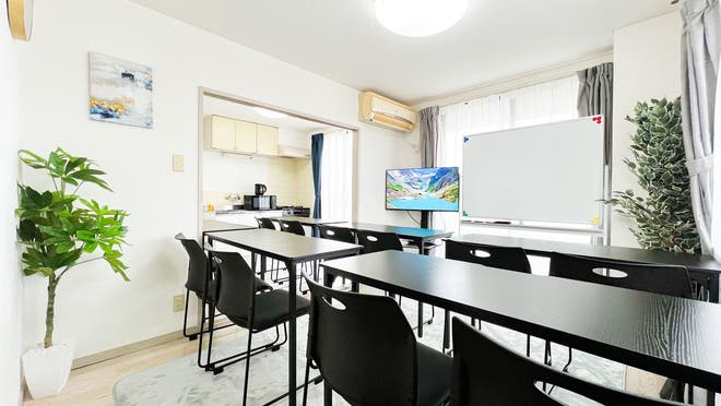 【小田原駅5分、12名利用可】完全個室!施術台・映画鑑賞設備あり! WIFI無料!貸し会議室ユニエル 小田原Aの写真5