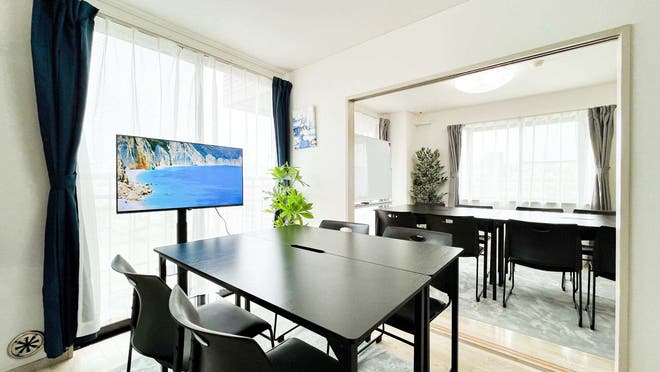 【小田原駅5分、12名利用可】完全個室!施術台・映画鑑賞設備あり! WIFI無料!貸し会議室ユニエル 小田原Aの写真18