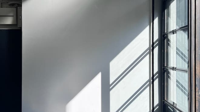 吹抜けのインダストリアルな倉庫型スタジオ。駐車車あり! 2Fはモルタル床と白壁。の写真10