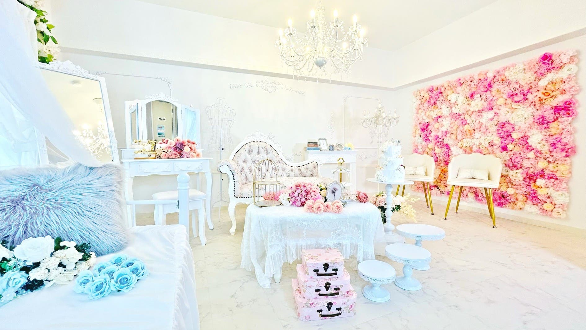 【限定open価格！】天神・大名／駅歩1分／姫系撮影スタジオ／ウェディング／推し活／生誕祭／コスプレ／ポートレート／配信／商用の写真11