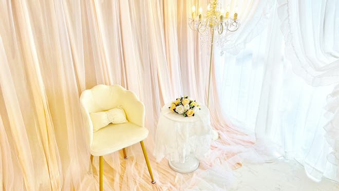 【限定open価格!】天神・大名/駅歩1分/姫系撮影スタジオ/ウェディング/推し活/生誕祭/コスプレ/ポートレート/配信/商用の写真5