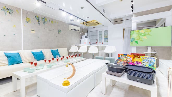 NEW🎉最大43名🉐東梅田駅2分🥳大人気ゲーム機🎮女子会💗推し活🌟タコパ🐙パーティ🥂24H🏪Neige梅田の写真4