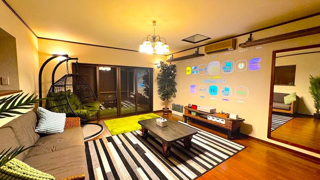 戸建ての2階で広々空間✨まったり時間を過ごすのにピッタリ😆2F号室の写真1