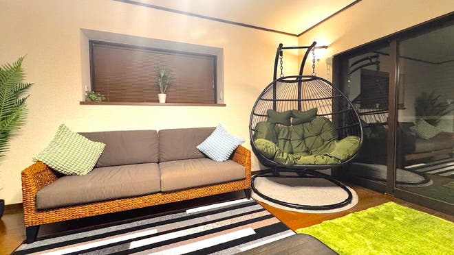 戸建ての2階で広々空間✨まったり時間を過ごすのにピッタリ😆2F号室の写真6