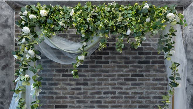 快適にいい写真をお安く💓高田馬場駅5分🌟ドライフラワー造形|かすみそう|漆喰壁|レンガ壁|カーテン装飾撮影機材無料!の写真6