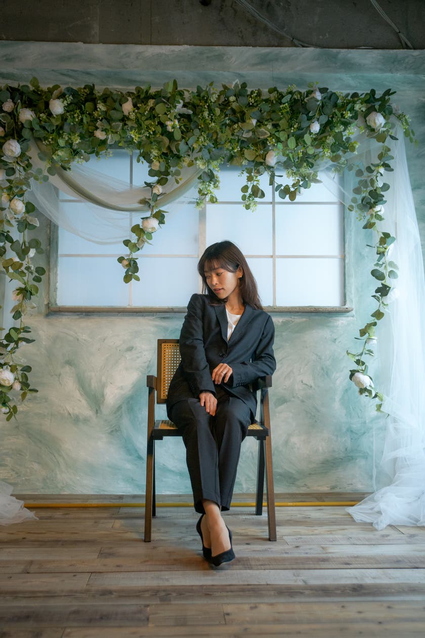 快適にいい写真をお安く💓高田馬場駅５分🌟ドライフラワー造形｜かすみそう｜漆喰壁｜レンガ壁｜カーテン装飾撮影機材無料！の写真7