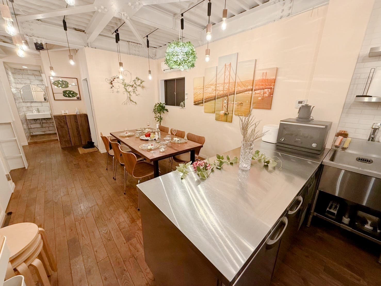 渋谷広尾の隠れ家スペース♪大人の空間キッチンスタジオ♪ママ会♪貸切会議室♪料理教室♪撮影会♪炊飯器あります♪の写真8