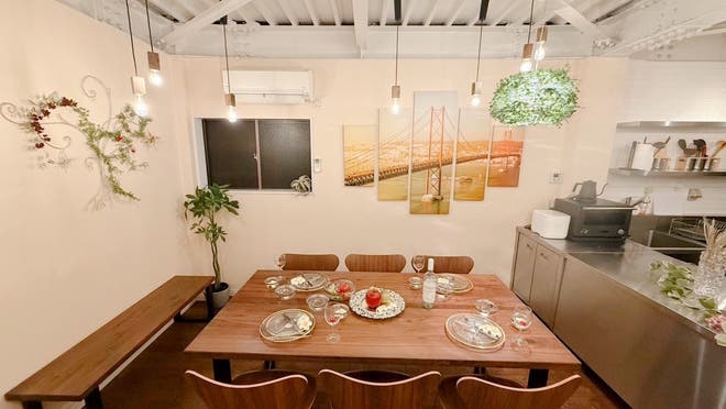 渋谷広尾の隠れ家スペース♪大人の空間キッチンスタジオ♪ママ会♪貸切会議室♪料理教室♪撮影会♪炊飯器あります♪の写真13