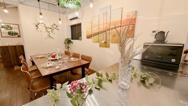 渋谷広尾の隠れ家スペース♪大人の空間キッチンスタジオ♪ママ会♪貸切会議室♪料理教室♪撮影会♪炊飯器あります♪の写真12