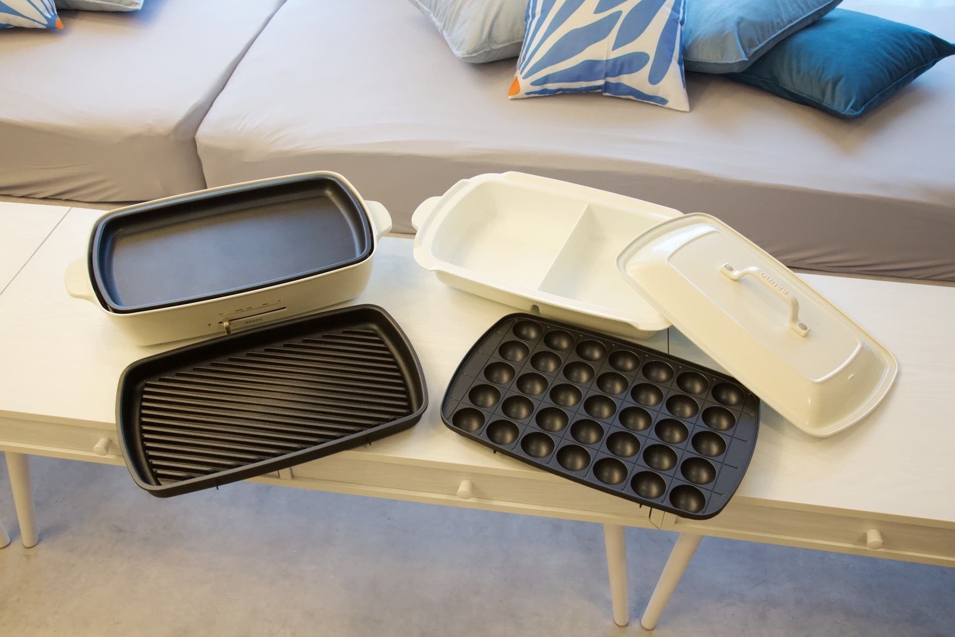 BRUNO(たこ焼き・鍋・ホットプレートセット)の画像1