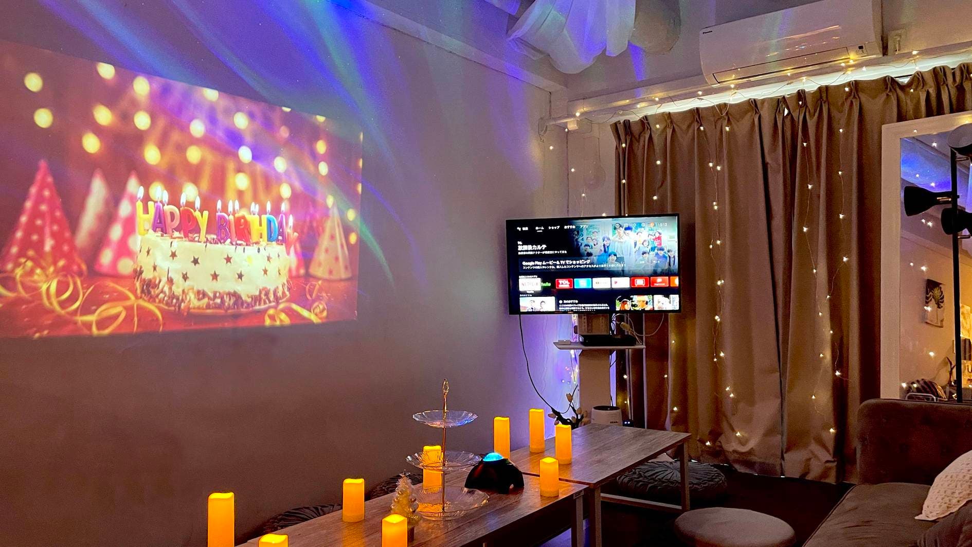 横浜で大人数OK❗️🚃コンビニ2分✨駅3分✨女子会✨お家デート✨誕生日会✨撮影✨映画鑑賞✨ゴミ捨てOK✨無料高速Wi-Fiの写真7