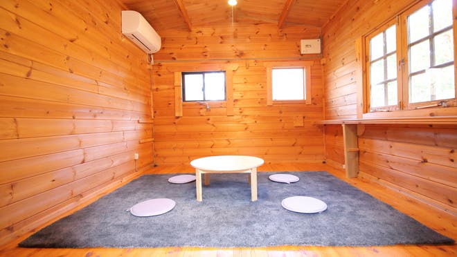 建物貸切!大自然に囲まれた癒しのログハウスで別荘体験!イベント、パーティー、撮影、BBQ、キッチン付き!の写真5
