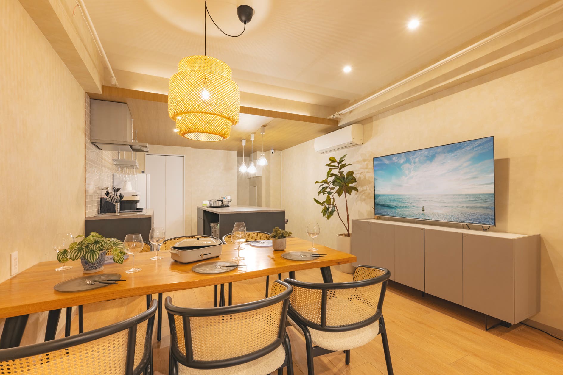 スペモリビング🏠クリスマス🎄歓送迎会🎊プロジェクター🎥収録❄️パーティ🌟ママ会🌿398_SpemoLiving新宿の写真9